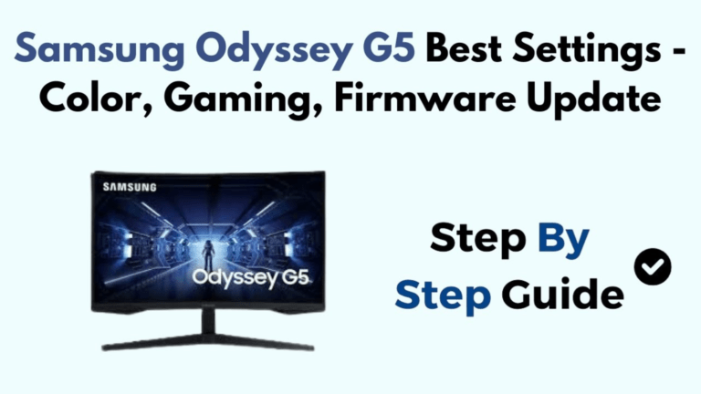 How To Optimize Nvidia Screen Settings For G5 Samsung: A Friendly ...